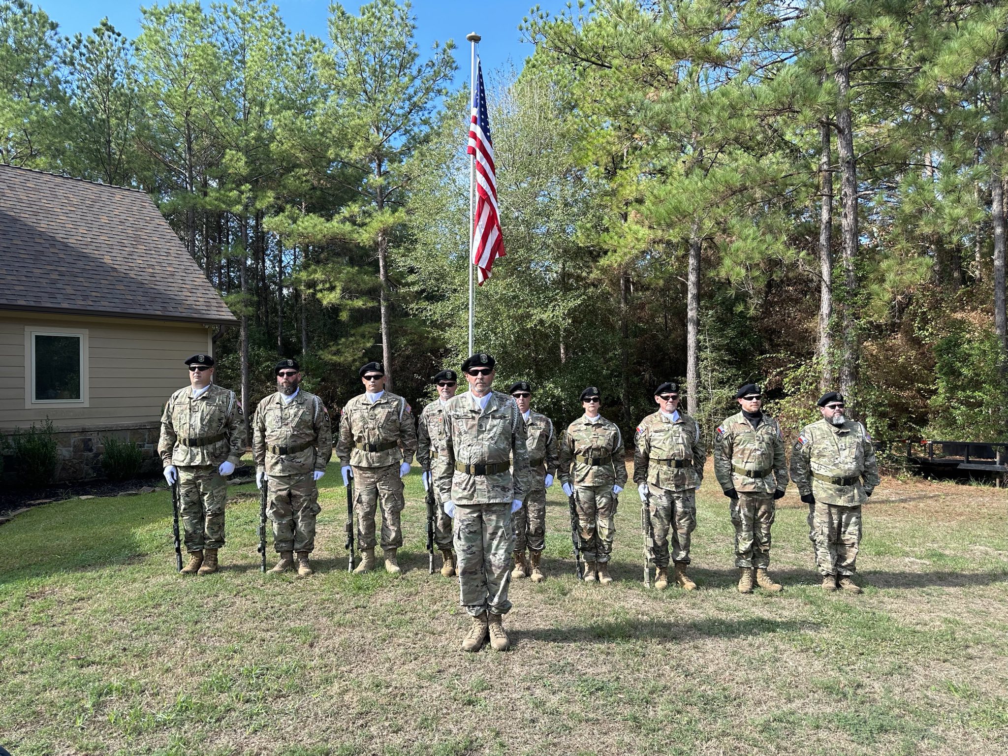 Honor Guard - Texas State Militia